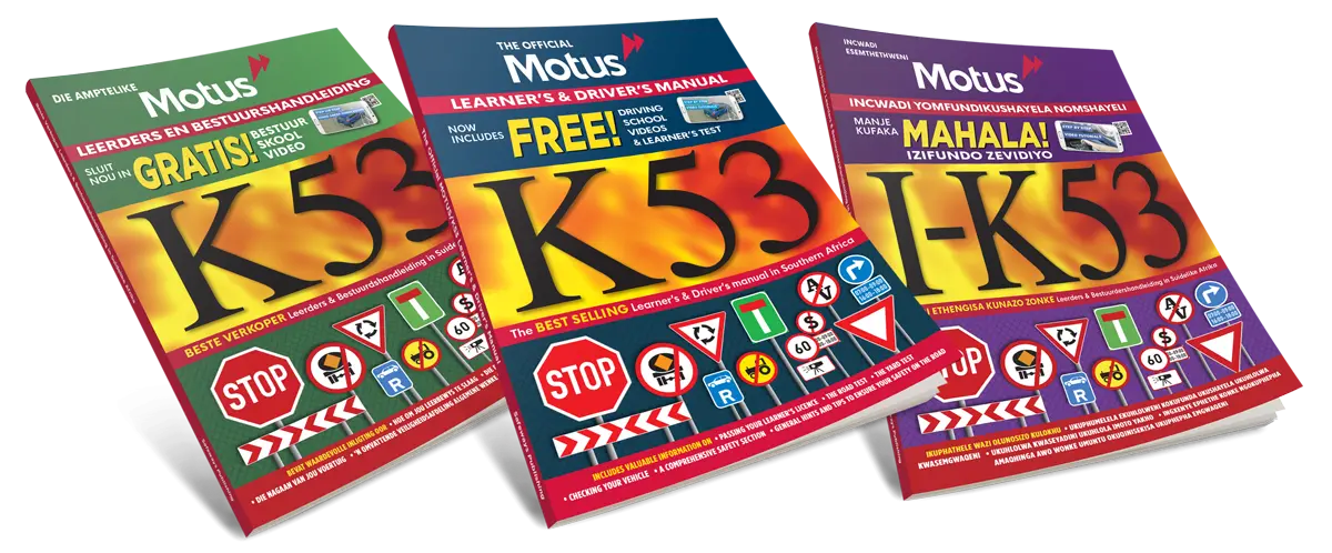 The Official Motus K53 learners & Drivers Manual. Pass First Time..